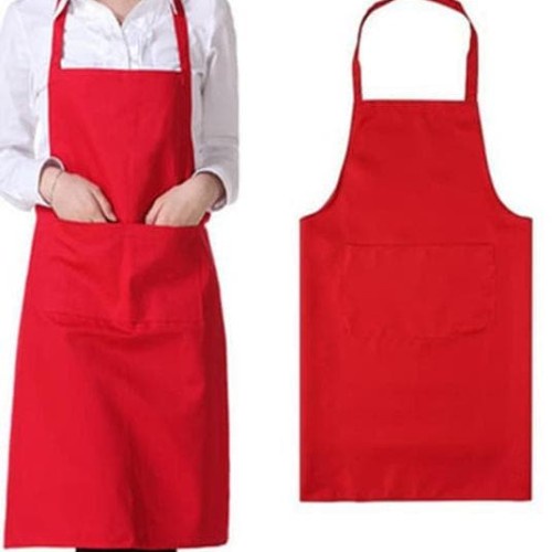 Jual Apron Celemek Panjang Koki Chef Pekerja Pabrik MURAH | Shopee ...