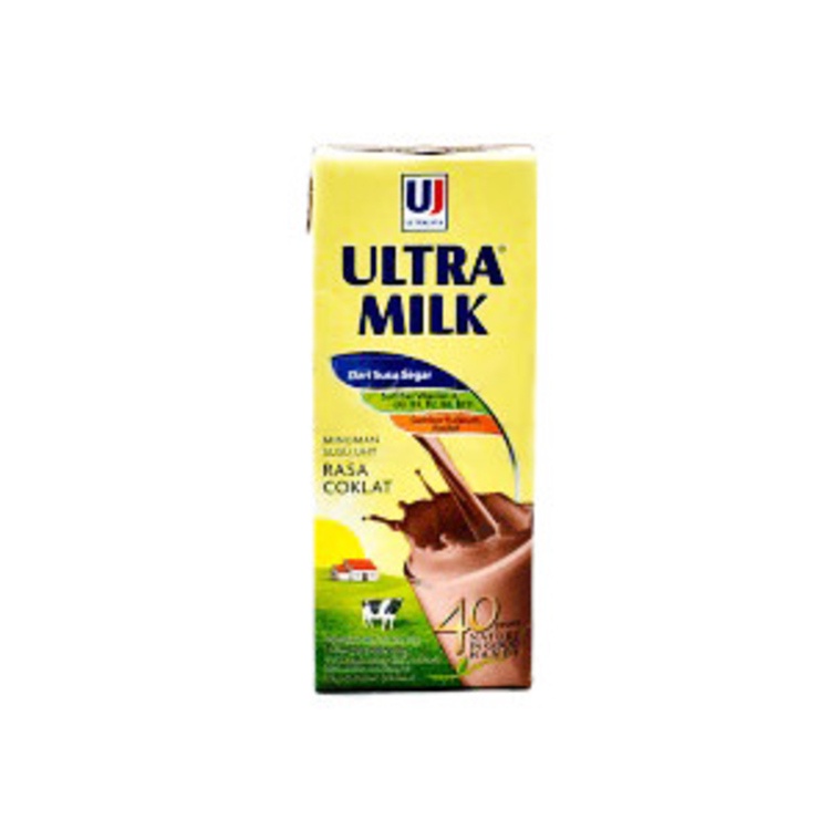 Jual ULTRA MILK COKLAT 200 ML | Shopee Indonesia