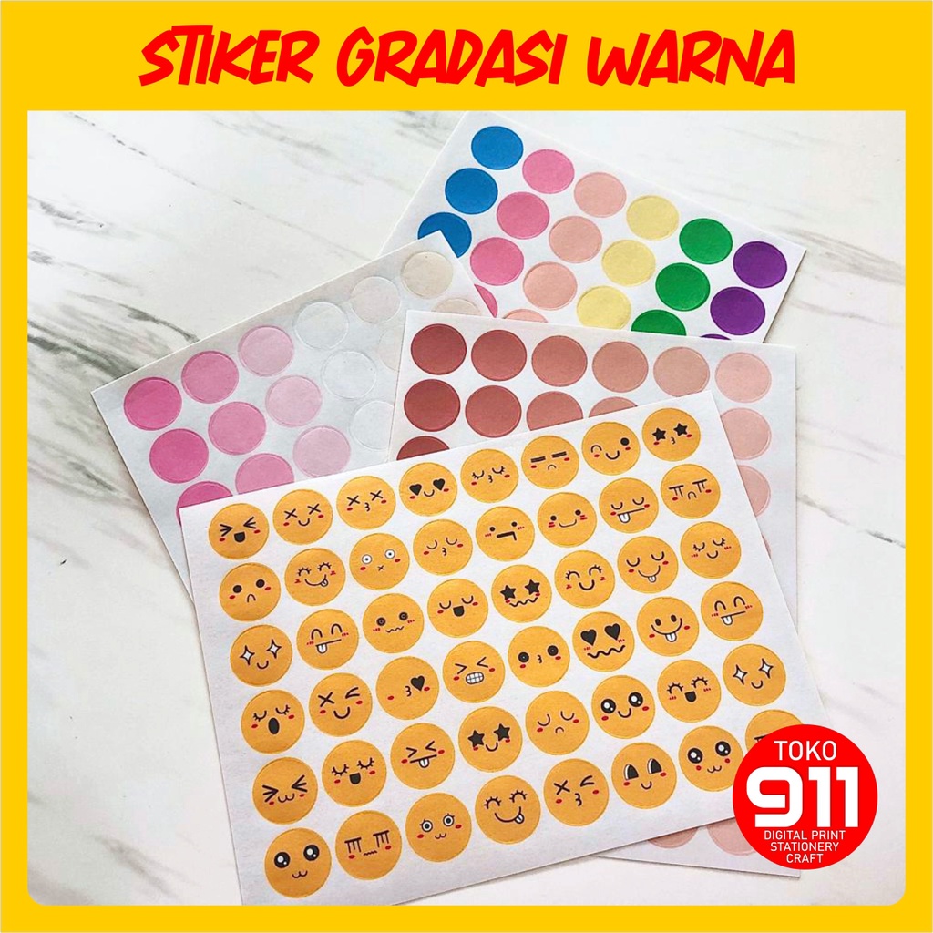 Jual Stiker Gradasi Warna | Shopee Indonesia