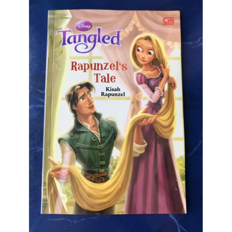 Jual buku Disney Tangled rapunzel's tale | Shopee Indonesia