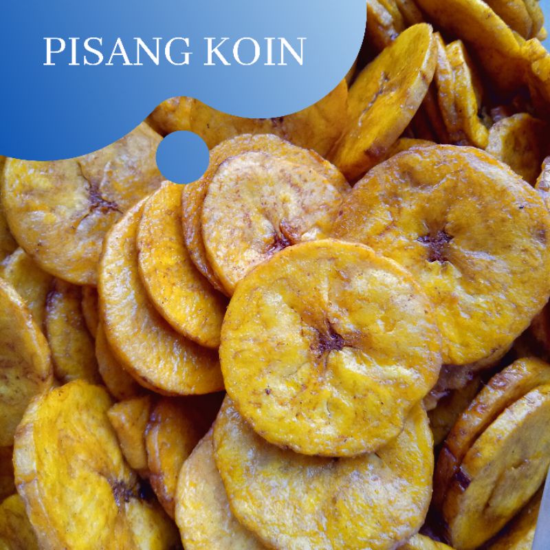 Jual Keripik pisang rasa nangka 250gr / pisang koin / kripik pisang ...