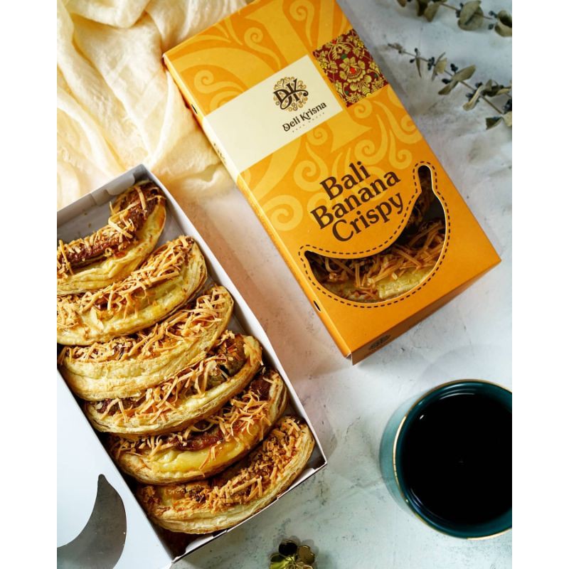 Jual BANANA CRISPY OLEH OLEH KHAS BALI ASLI KRISNA KUE PISANG | Shopee Indonesia