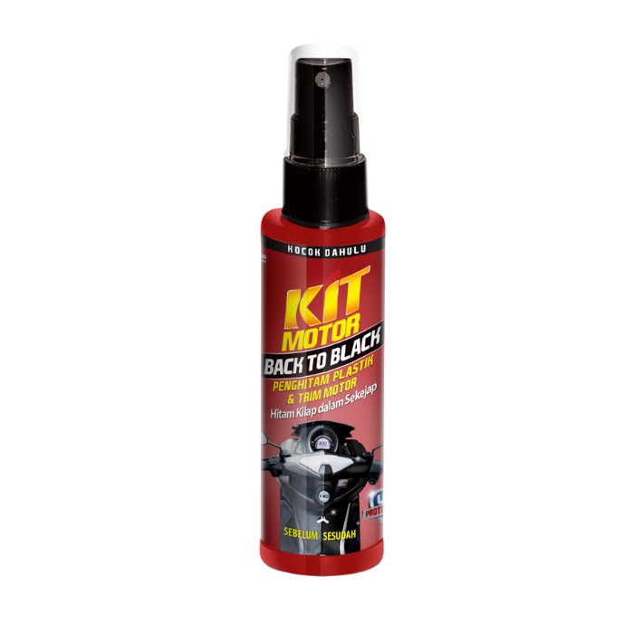 Jual Kit Motor Back to Black Trim Restorer 115 ml | Shopee Indonesia