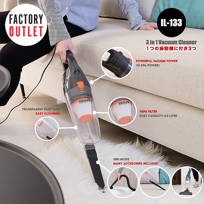 Jual Factoy Outlet - 3in1 Mini Vacuum Cleaner - Alat Penyedot Debu ...
