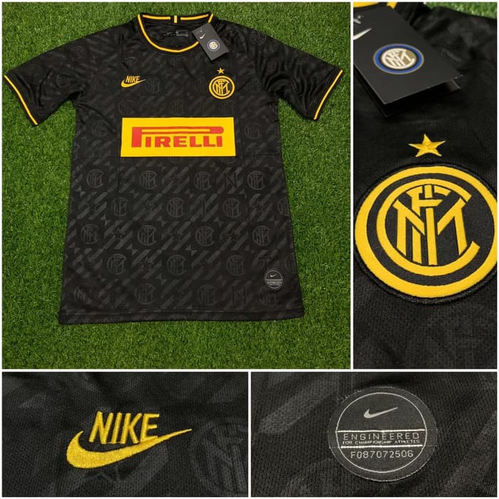 Jual Jersey Inter 3rd Milan Black Hitam 2019/2020 grade ori official ...