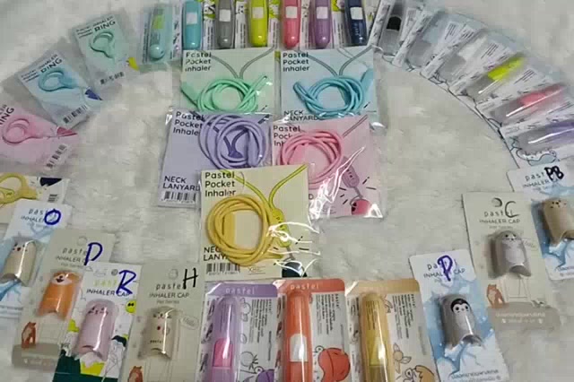 Jual Pastel Pocket Inhaler 2in1 Original Thailand BamBam Lisa BlackPink ...