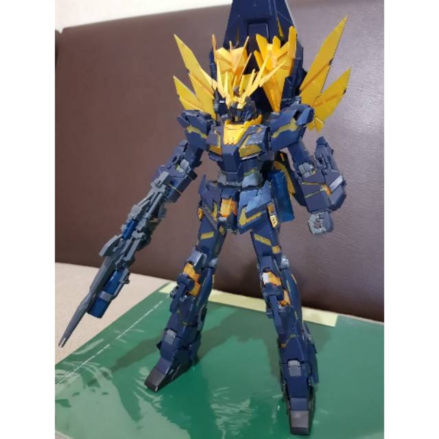 Jual Original Made In Japan MG 1/100 Unicorn Banshee norn yellow psycho ...