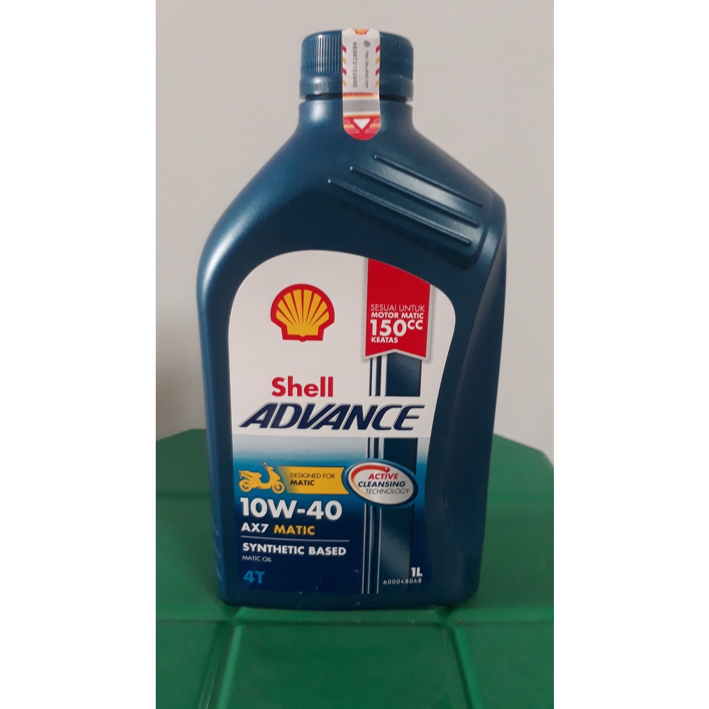 Jual Oli Shell Advance AX7 MATIC 1L | Shopee Indonesia