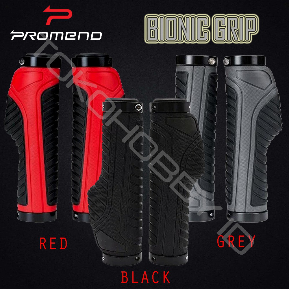 Jual Promend Bionic Hand Grip Sepeda Ergonomic Rubber Seli MTB Road ...