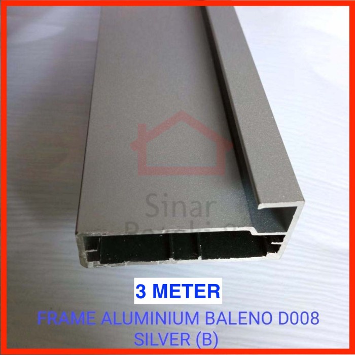 Jual Profil Lis Frame Aluminium Kaca Lemari Kitchen Bingkai FA 128 ...
