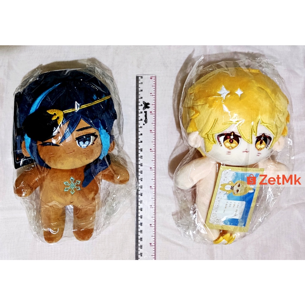 Jual Genshin Impact Fanmade Doll 20cm Aether Kaeya isaky_tm Plushie ...