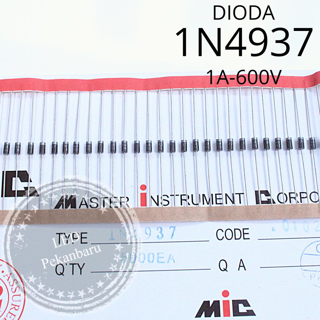 Jual DIODA 1N4937 IN4937 IN 4937 1N MIC 1A 600V RENTENG DIODE | Shopee ...