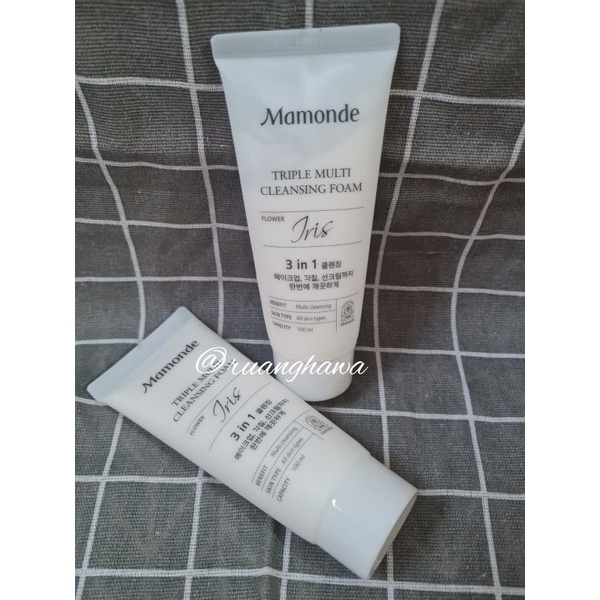 Jual Mamonde Triple Multi Cleansing Foam 100 ml | Shopee Indonesia