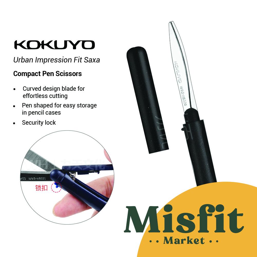 Jual Kokuyo Urban Impression Fit Saxa Compact Pen Scissors Gunting ...
