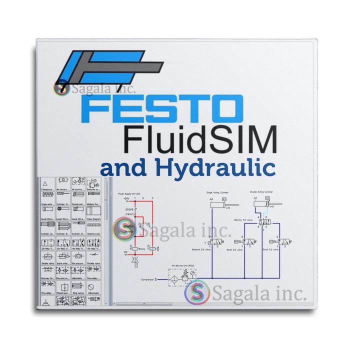 Jual (READY) Festo FluidSIM and Hydraulic plus + bonus Dida Tutorial ...