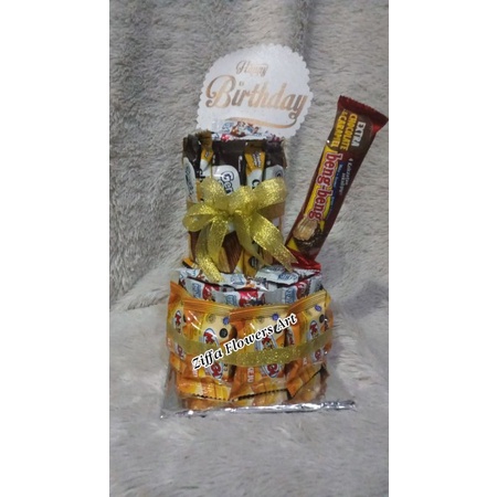 Jual Snack Cake Tart ( Kue Ultah), Scank Tower / Kado Ultah / Kado ...