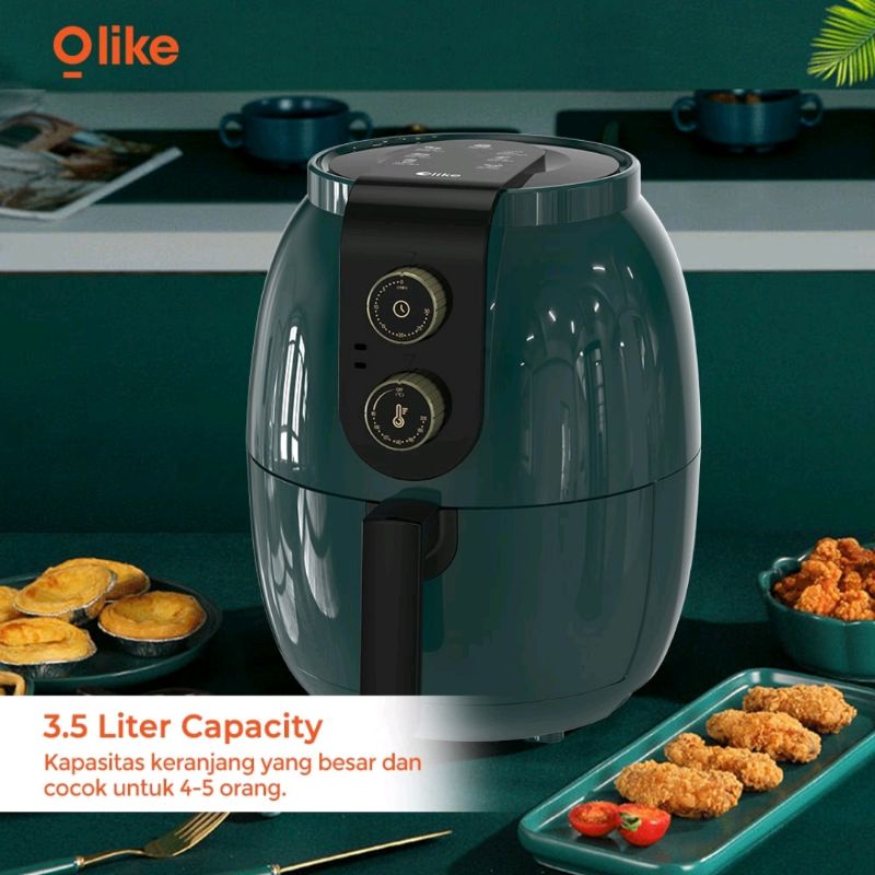 Jual OLIKE AIR FRYER H1 GARANSI RESMI 1 TAHUN | Shopee Indonesia