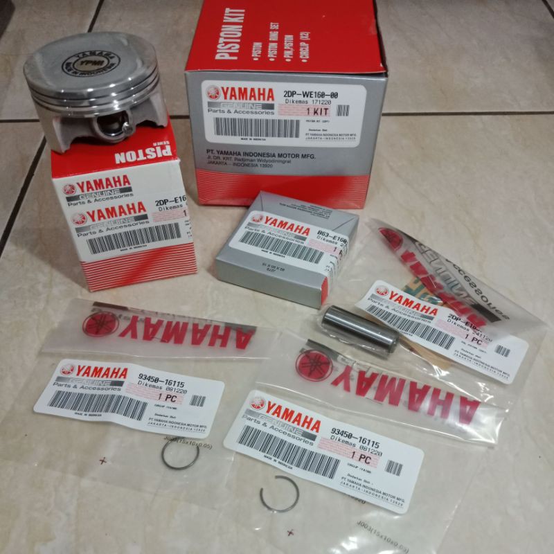 Jual PISTON SEHER KIT 2DP NMAX N-MAX AEROX ORIGINAL ORI ASLI YAMAHA YGP ...