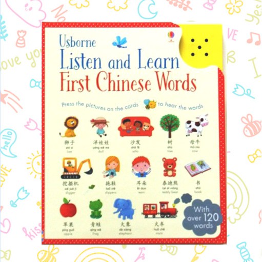 Jual Usborne Listen and Learn First Chinese Words | Shopee Indonesia
