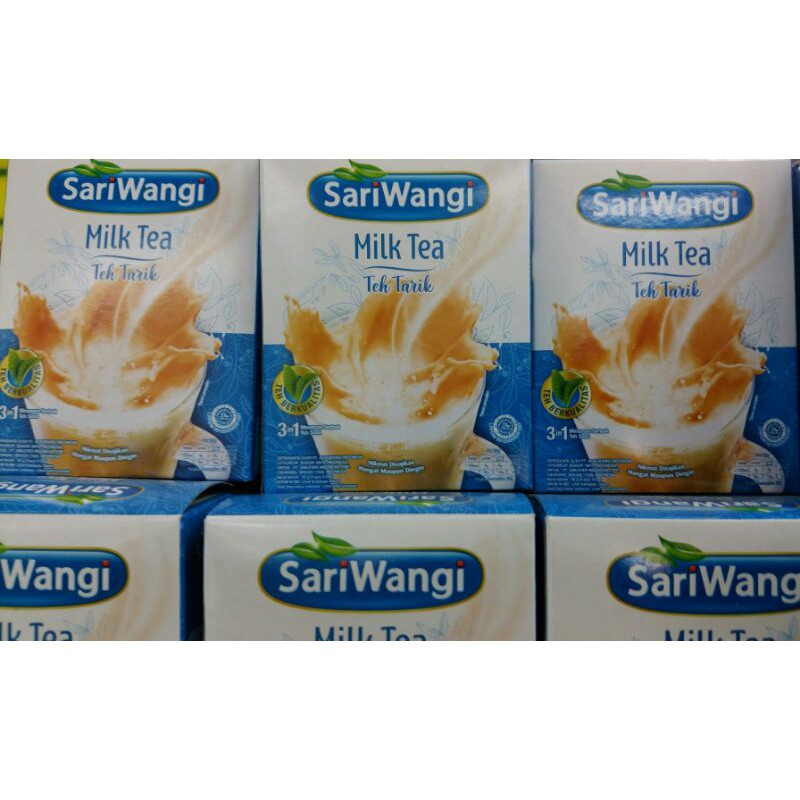Jual SARIWANGI MILK TEA 1 PACK ISI 4 SACHET / TEH SARIWANGI / TEH TARIK ...