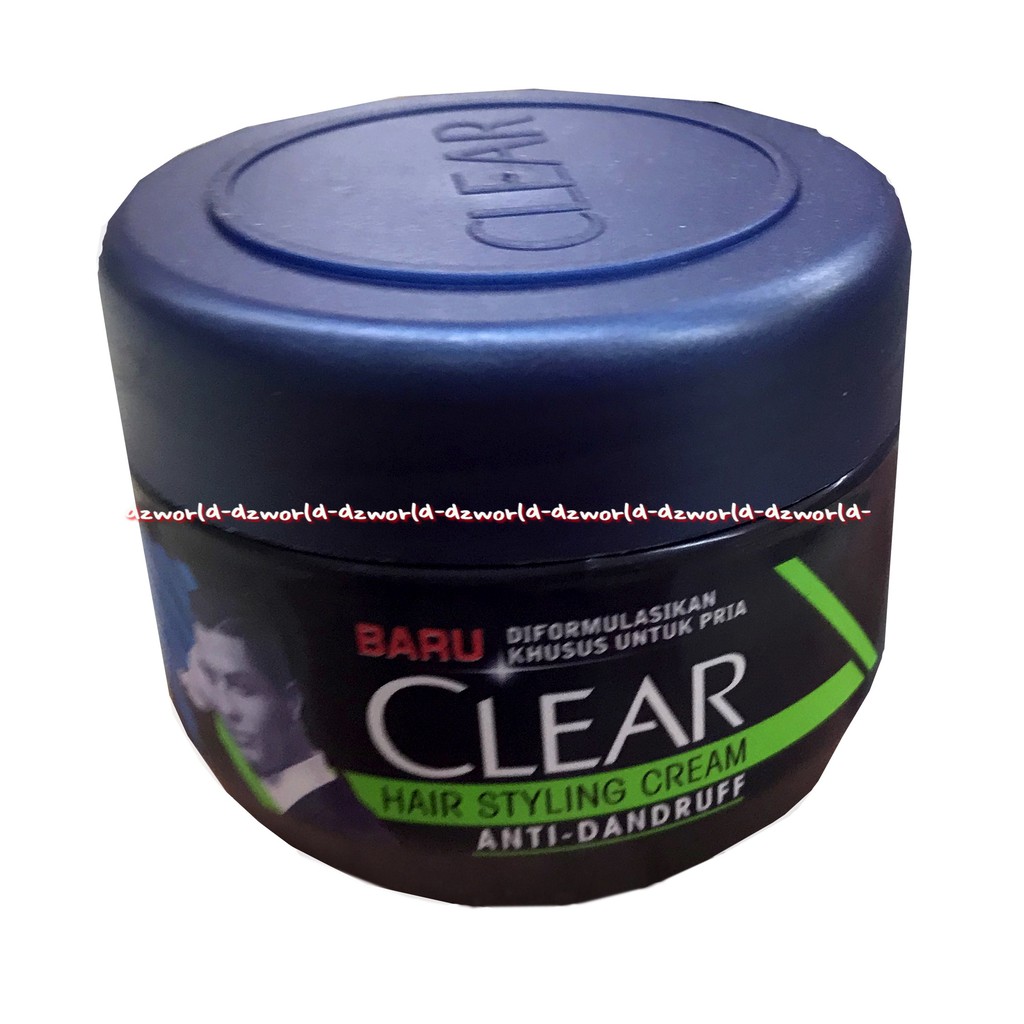 Jual Clear Hair Styling Cream 100ml Anti Dandruf Krim Pomade Minyak ...