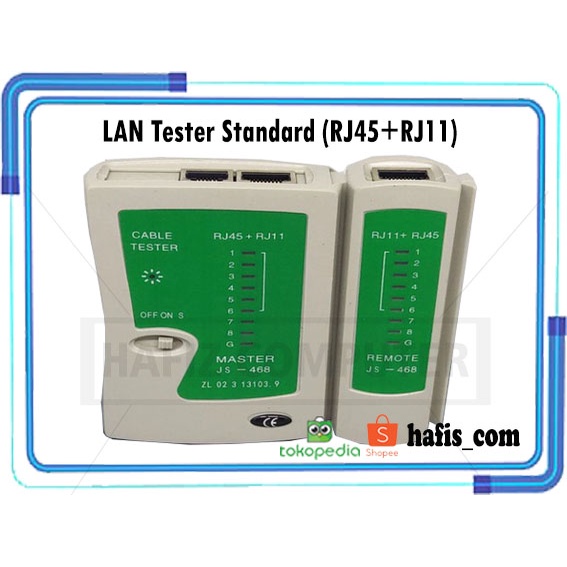 Jual LAN TESTER STANDAR M-TECH (RJ45+RJ11) | Shopee Indonesia