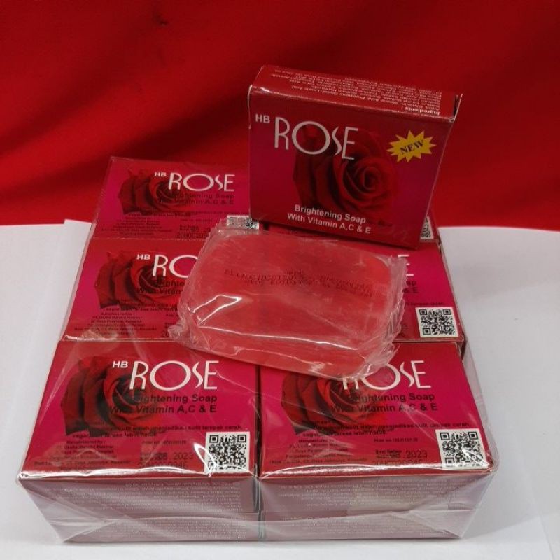Jual SOAP ROSE HB VITAMIN A,C & E POM LUSINAN | Shopee Indonesia