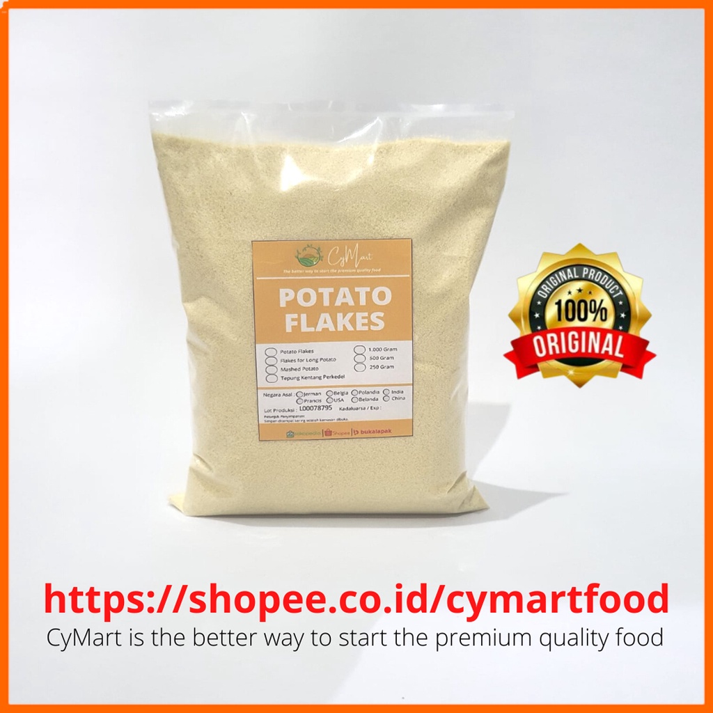Jual Tepung Kentang Iscon Balaji Food / Potato Flakes Iscon (500gr ...
