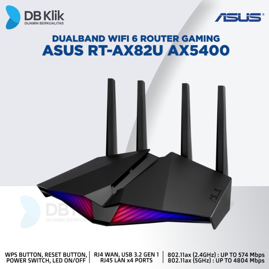 Jual Router Gaming ASUS RT-AX82U AX5400 DualBand WiFi 6-Router Asus RTAX82U | Shopee Indonesia