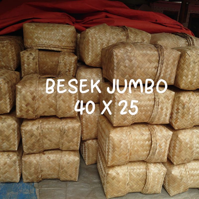 Jual Besek Jumbo 40 X 25 Besek Walet Besek Merpati | Shopee Indonesia