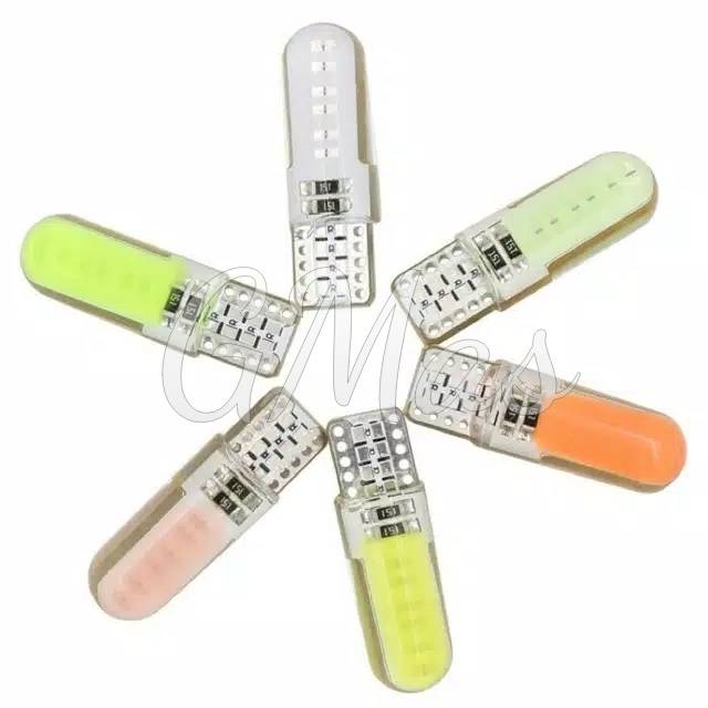 Jual Lampu LED T10 COB Jelly 12Volt - LED Tancap 12V Silikon - LED Jeli ...