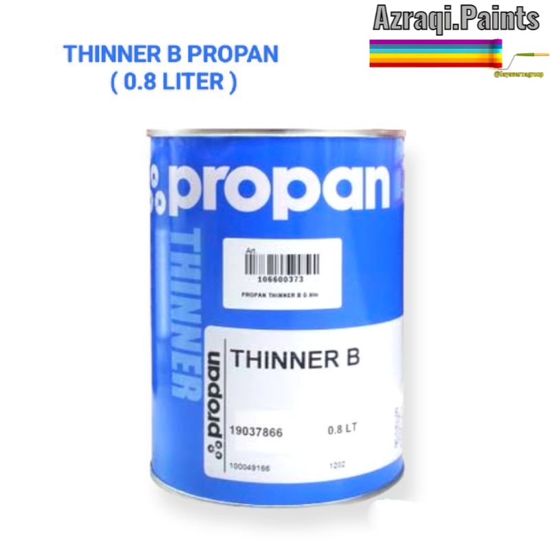 Jual THINNER B PROPAN ( 0.8 LITER ) CAMPURAN CAT MINYAK SINTETIK POLITUR | Shopee Indonesia