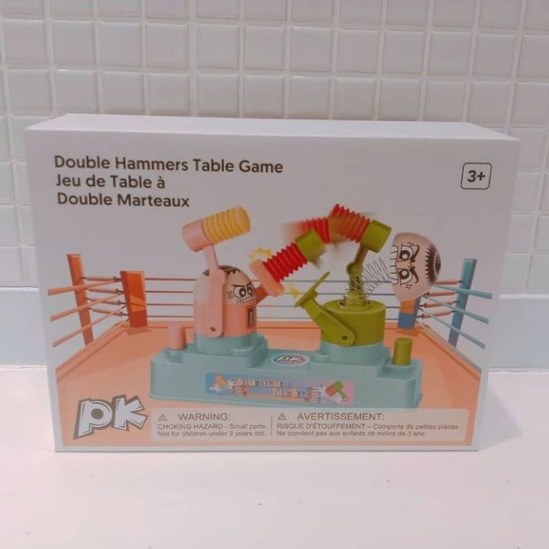 Jual MINISO DOUBLE HAMMERS TABLE GAME / MAINAN ANAK PALU GANDA | Shopee ...