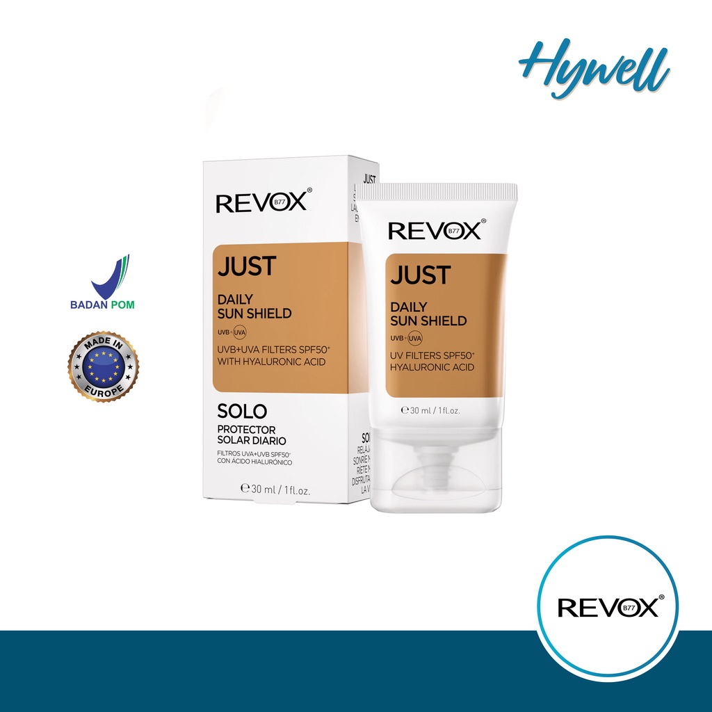 Jual REVOX B77 JUST Daily Sun Shield Spf50 30ml | Shopee Indonesia