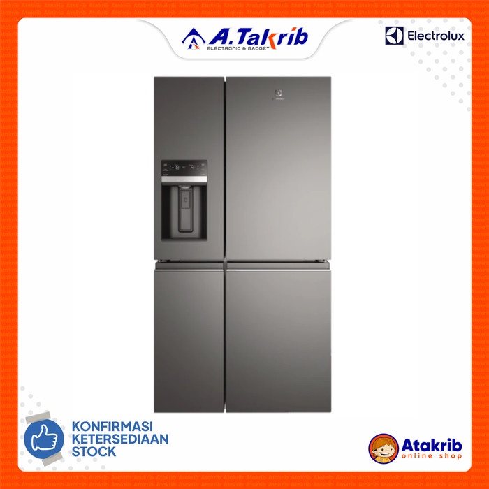 Jual ELECTROLUX KULKAS MULTI DOOR EQE-6879A / EQE6879A (609 L) | Shopee ...