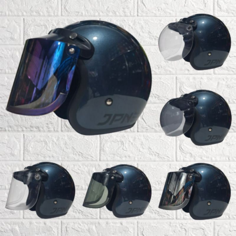 Jual Helm Jpn Pastel Original Satu Set Dengan Kaca ( COD BAYAR DI ...