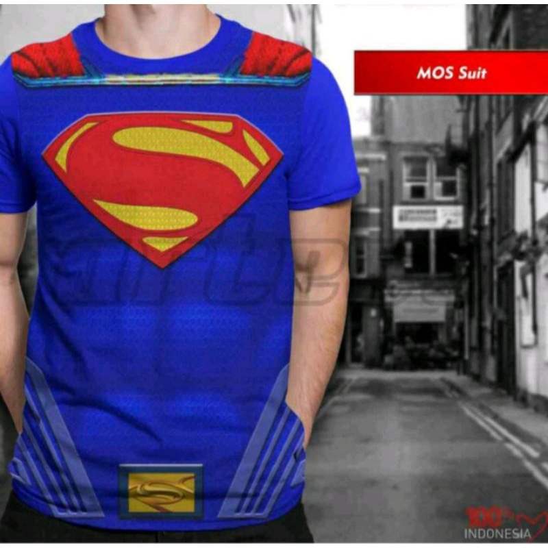 Jual baju print 3D pria/wanita mos suit | Shopee Indonesia
