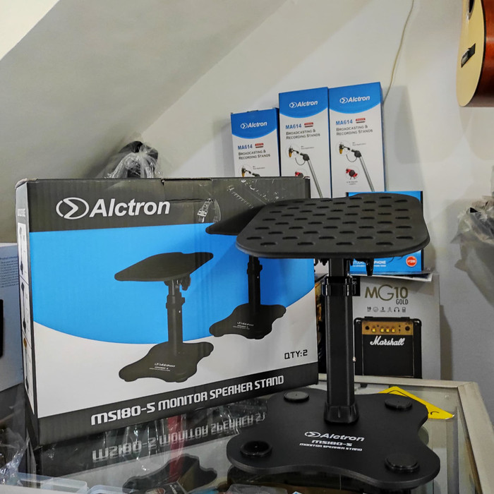Jual Stand Speaker Monitor Alctron MS-180 (1 Set) | Shopee Indonesia