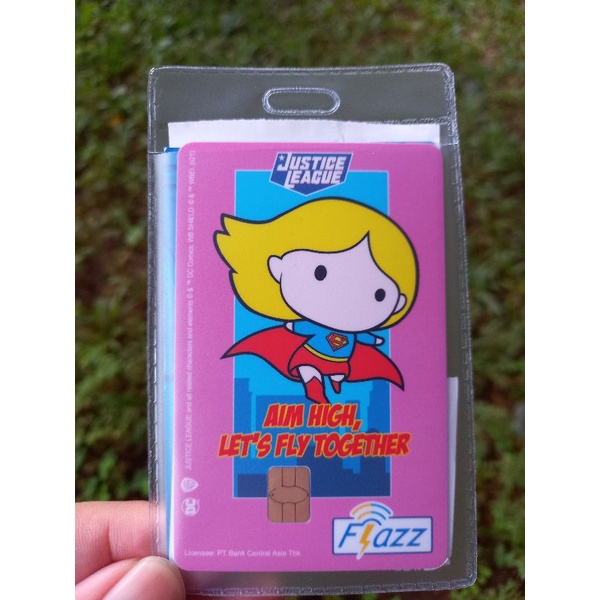 Jual Kartu Flazz Gen 2 Limited Edition Justice League Batman Supergirl ...