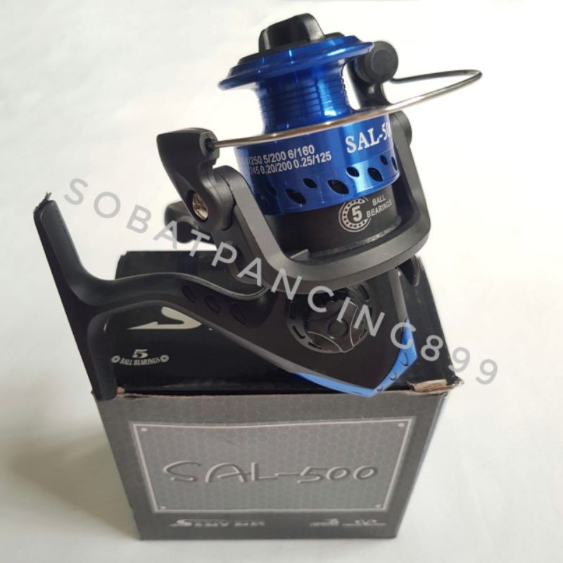 Jual reel silver SAL-500 spool besi | Shopee Indonesia