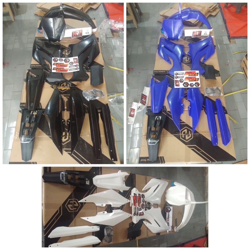 Jual COVER SET WR 155 BODY KIT ONLY FULLSET TANPA JOK TANGKI WR155 ...