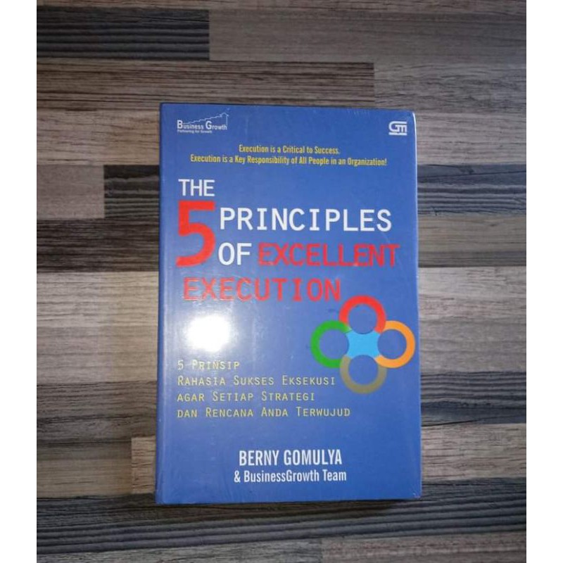 Jual THE 5 PRINCIPLES OF EXCELLENT EXECUTION | Shopee Indonesia