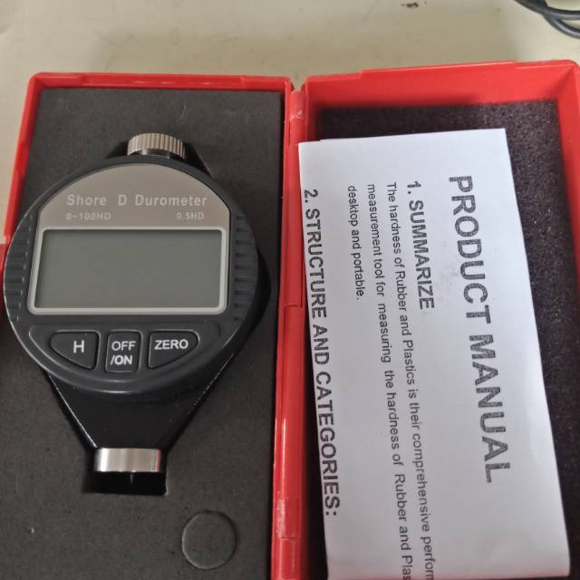 Jual Digital Durometer Shore D Ukur Kekerasan Material Hardness Tester ...