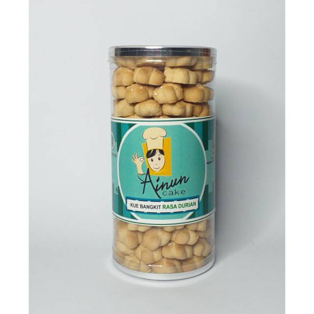 Jual Kue Bangkit Ainun Cake Rasa Durian 250 gram, kue kering khas ...
