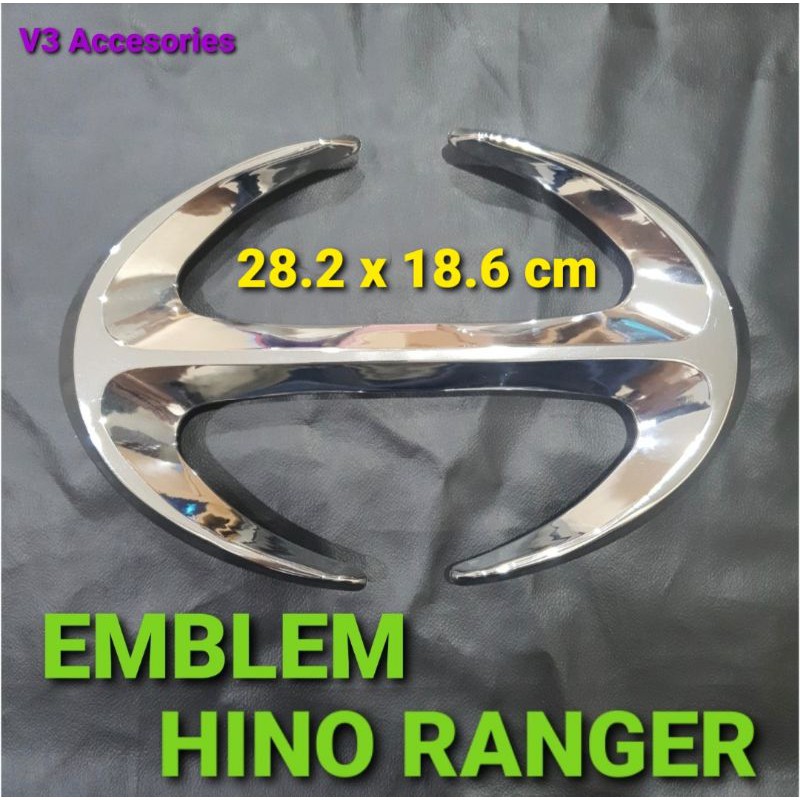Jual Emblem Chrome HINO RANGER | Shopee Indonesia