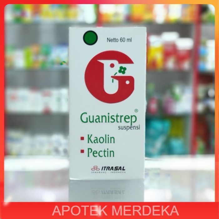 Jual guanistrep sirup 60 ml / obat diare | Shopee Indonesia