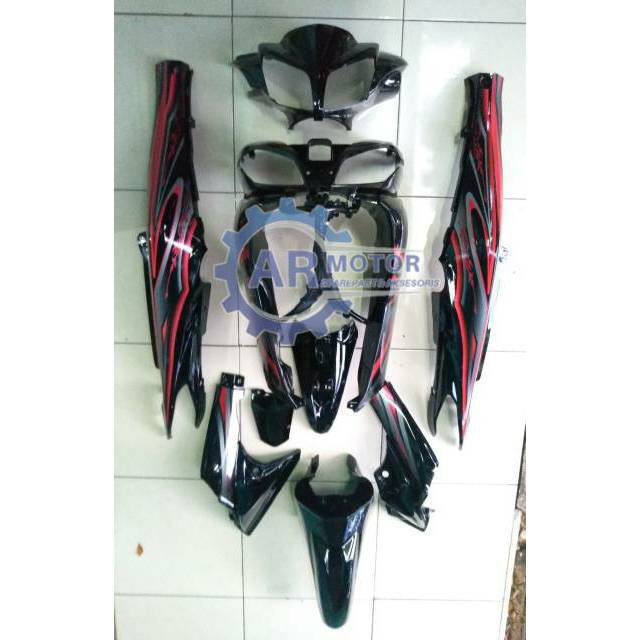 Jual FULL BODY HALUS JUPITER ROBOT / BALOK HITAM PLUS STRIPING | Shopee ...