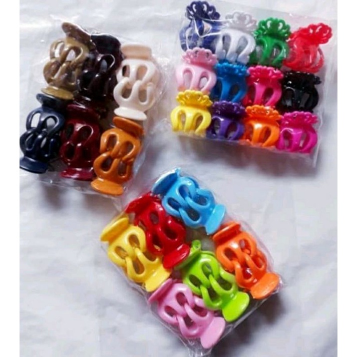 Jual Jedai Ikat Rambut Jepitan Cakar 3 Mini Kecil | Shopee Indonesia