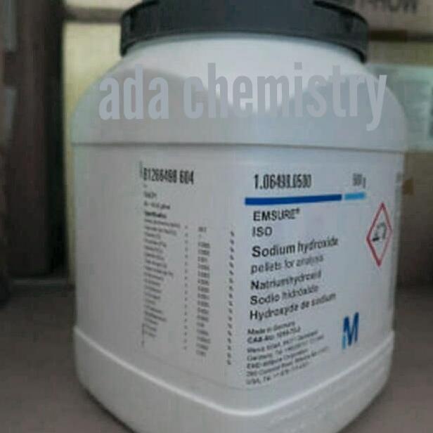 Jual Sodium Hydroxide - NaOH - Natrium Hydroxide - Merck 106498 - 500g ...