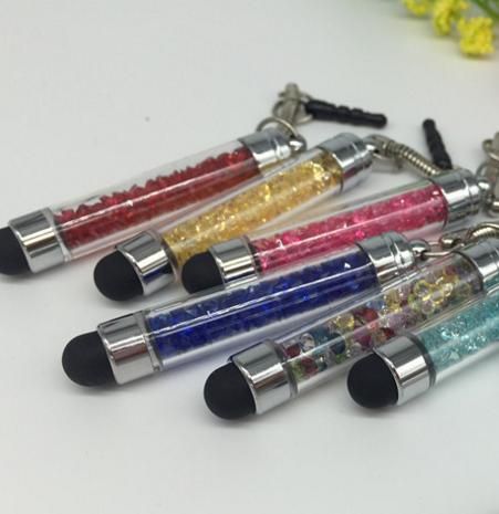 Jual Stylus Handphone / Tablet Dengan Tabung Berisi Kristal Kaca ...